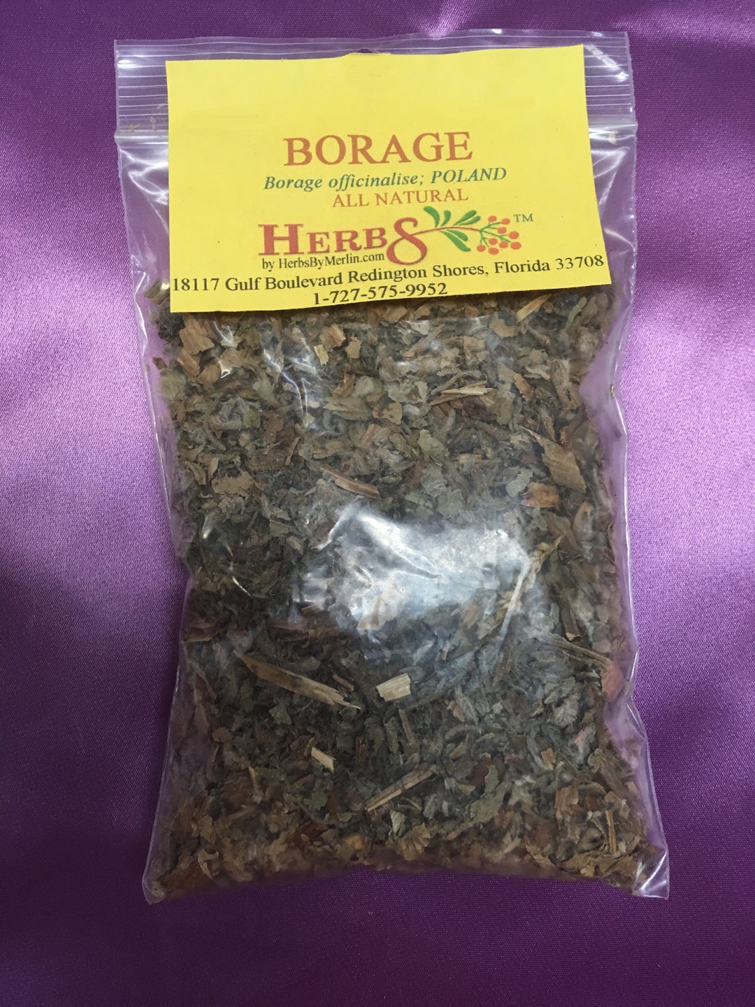 Borage (borage Officinalise) Dried Hand Packed - Etsy