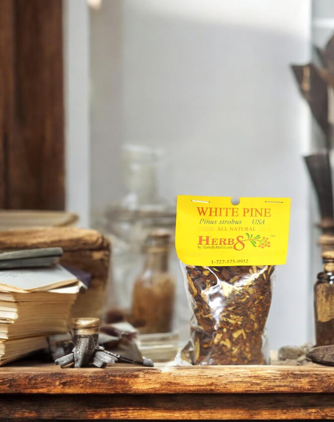 White Pine Inner Bark C/S (pinus Strobus) Cut Shredded and Hand Packed ...