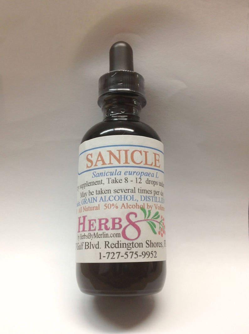 Sanicle Tincture sanicula Europaea L - Etsy
