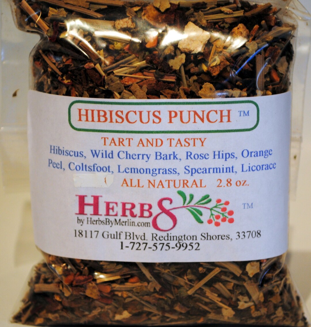 Hibiscus Punch Herbal Tea - Etsy