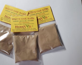 Organic White Oak Bark / Available From 2oz-32oz / Quercus Alba - Etsy UK