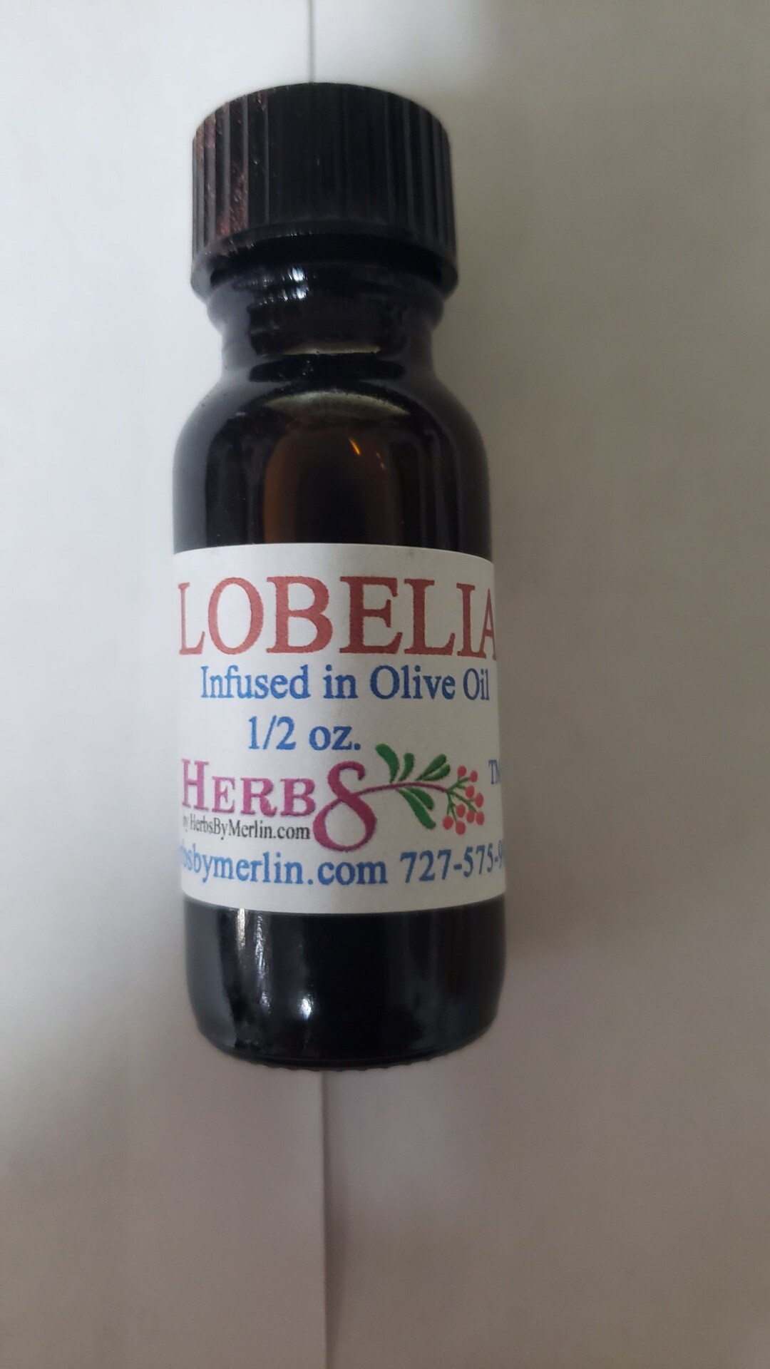 Lobelia Infused in Olive Oil - Etsy
