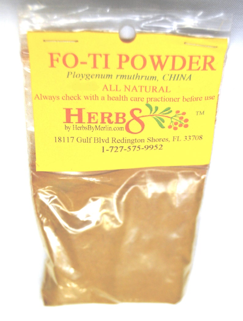 Fo-Ti Powder Ploygenum rmuthrum | Etsy