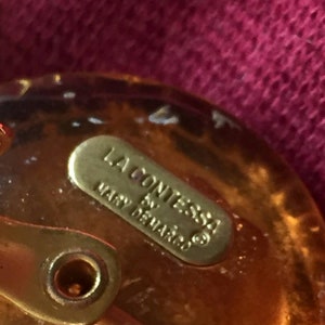 La Contessa by Mary Demarco Signed Acorn Earrings Clip on - Etsy