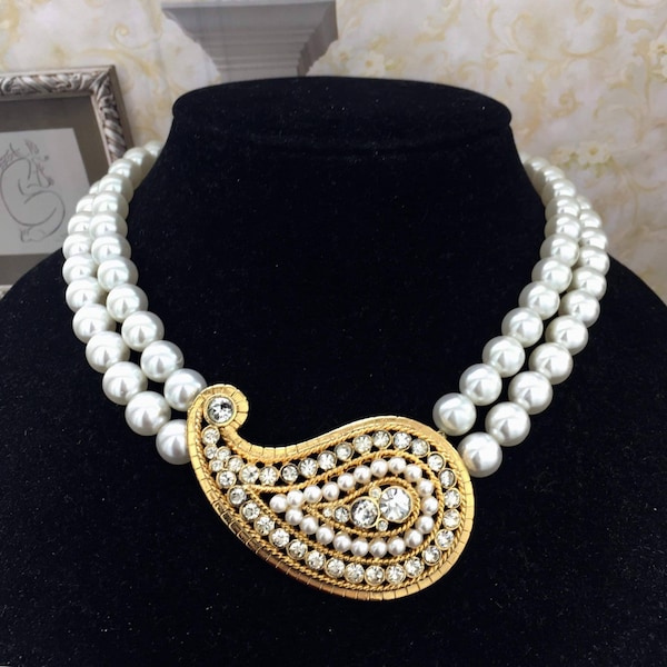 Paisley Necklace - Etsy