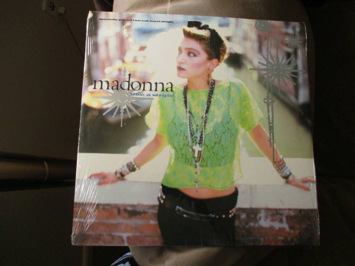 Madonna Like A Virgin Single