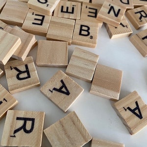 500 Scrabble Letter Wooden Tiles - Etsy
