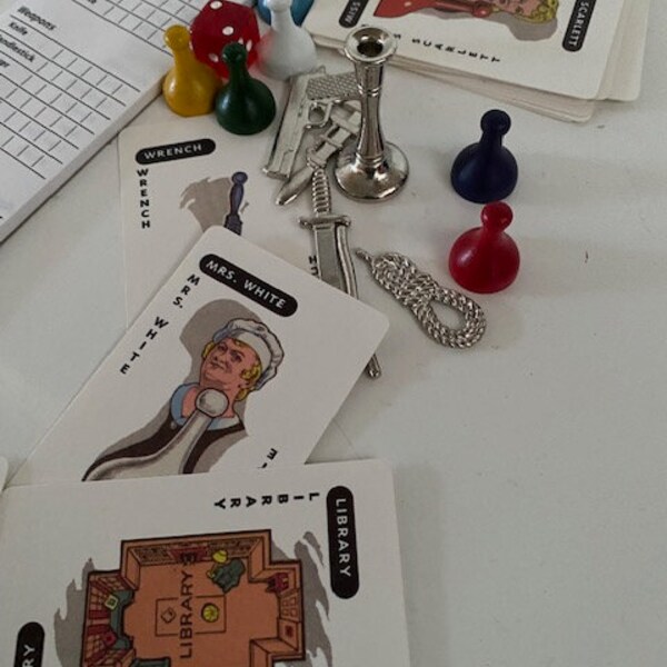 Clue Game - Etsy