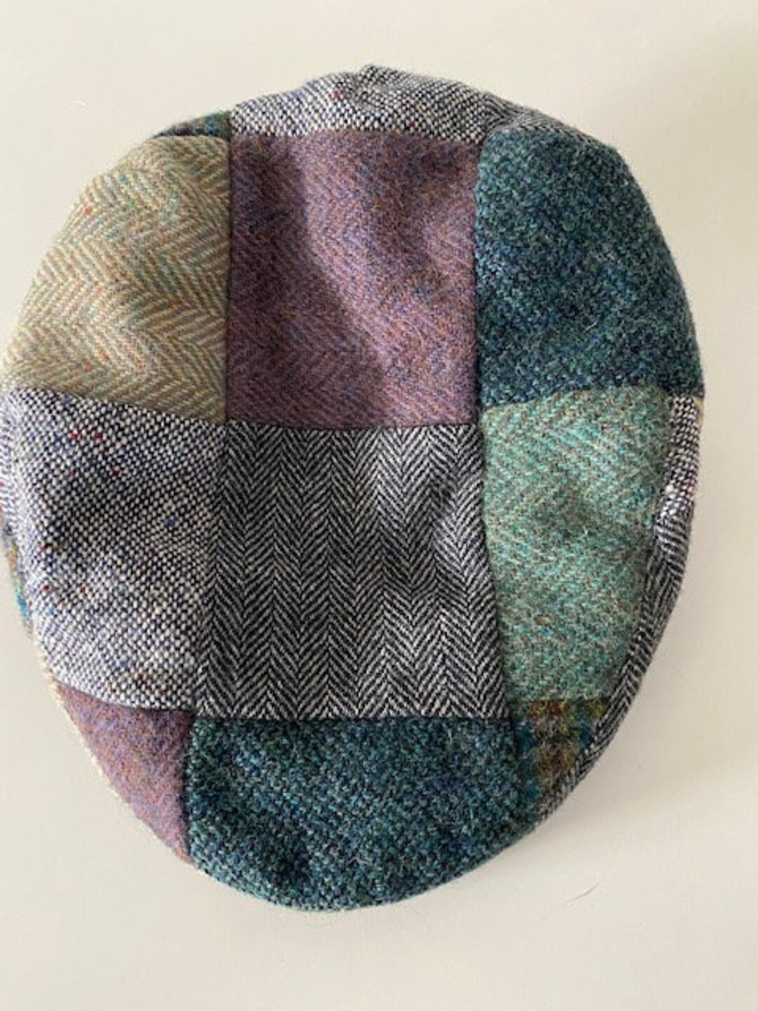 Foxford Irish Tweed Driving Hat, Foxford Tweed Flat Hat - Etsy
