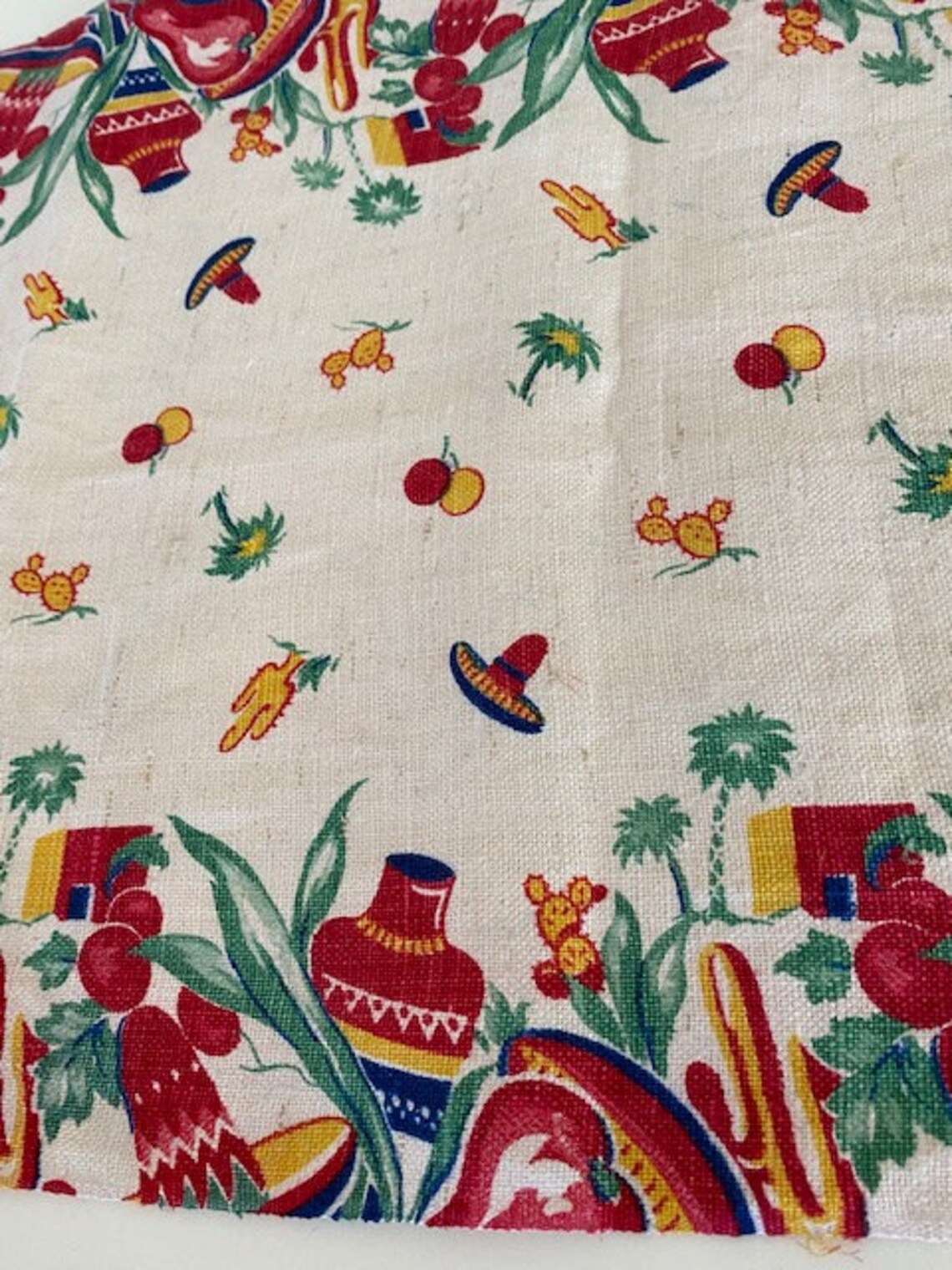 Mexican Themed Table Runner Vintage - Etsy