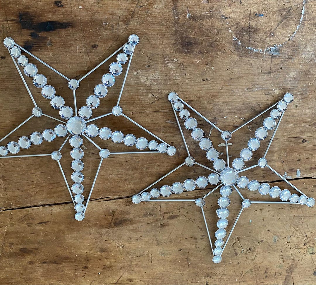 Large Shiny Stars, Wall Decor - Etsy