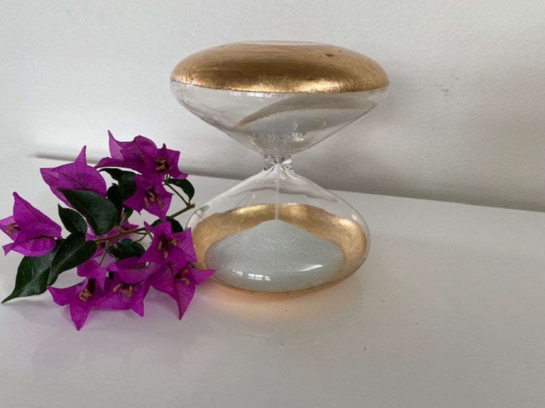 Mid Century Modern Hourglass Sand Timer - Etsy