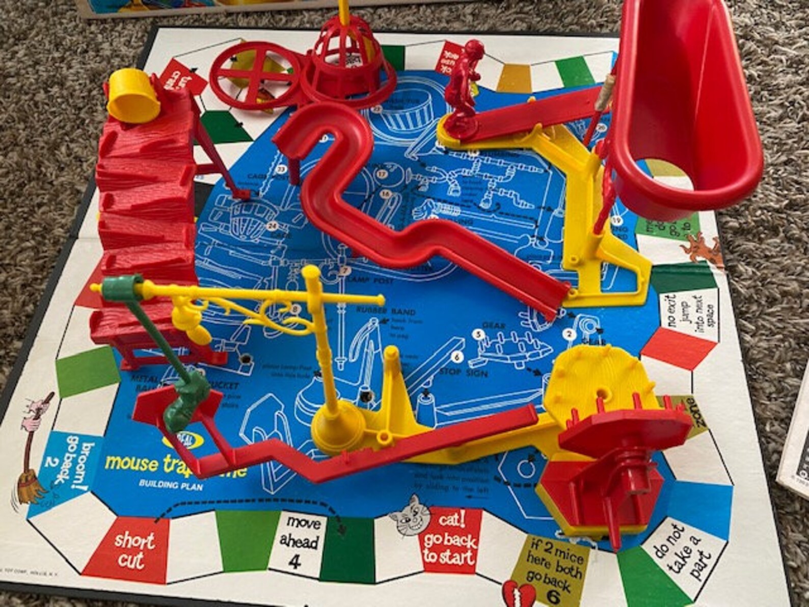 Mouse Trap Game by Ideal 1975 - Etsy