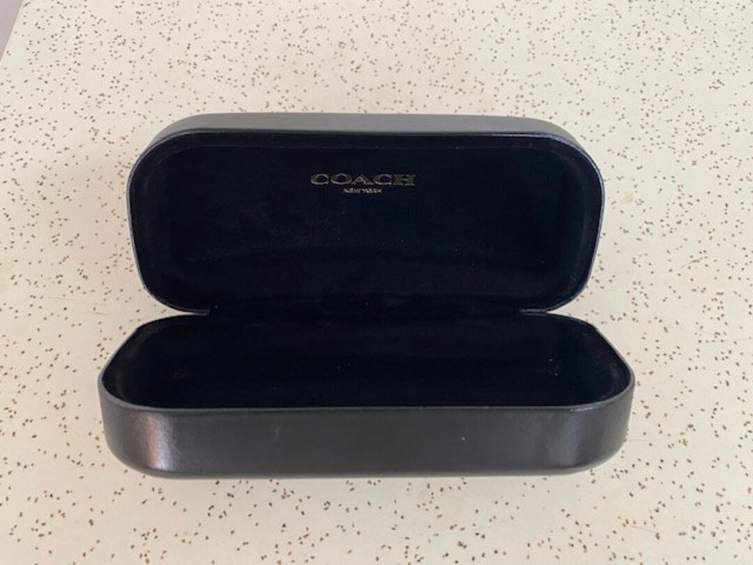 Coach Sunglasses Case Black Clamshell Style - Etsy