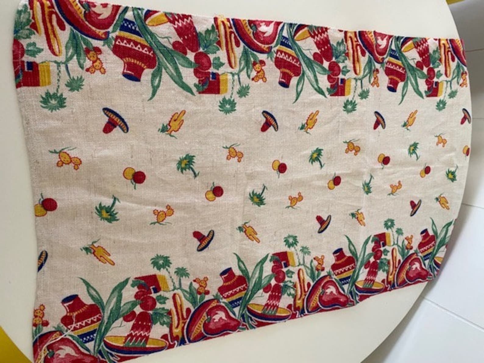 Mexican Themed Table Runner Vintage - Etsy