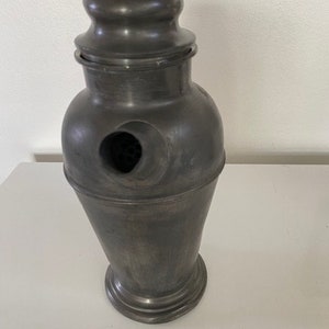 Federal Pewter Tea Pot / Cocktail Shaker, #3811 - Etsy