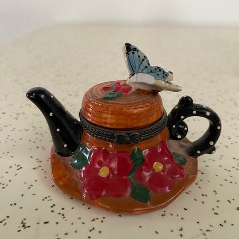 Miniature Tea Pot - Etsy