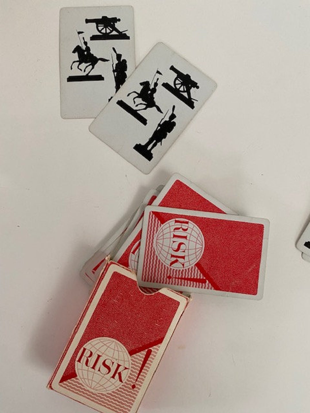 Risk Board Game Cards 42 Territory Cards Plus 2 Wild Cards - Etsy