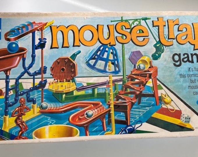Mouse Trap Game by Ideal 1975 - Etsy