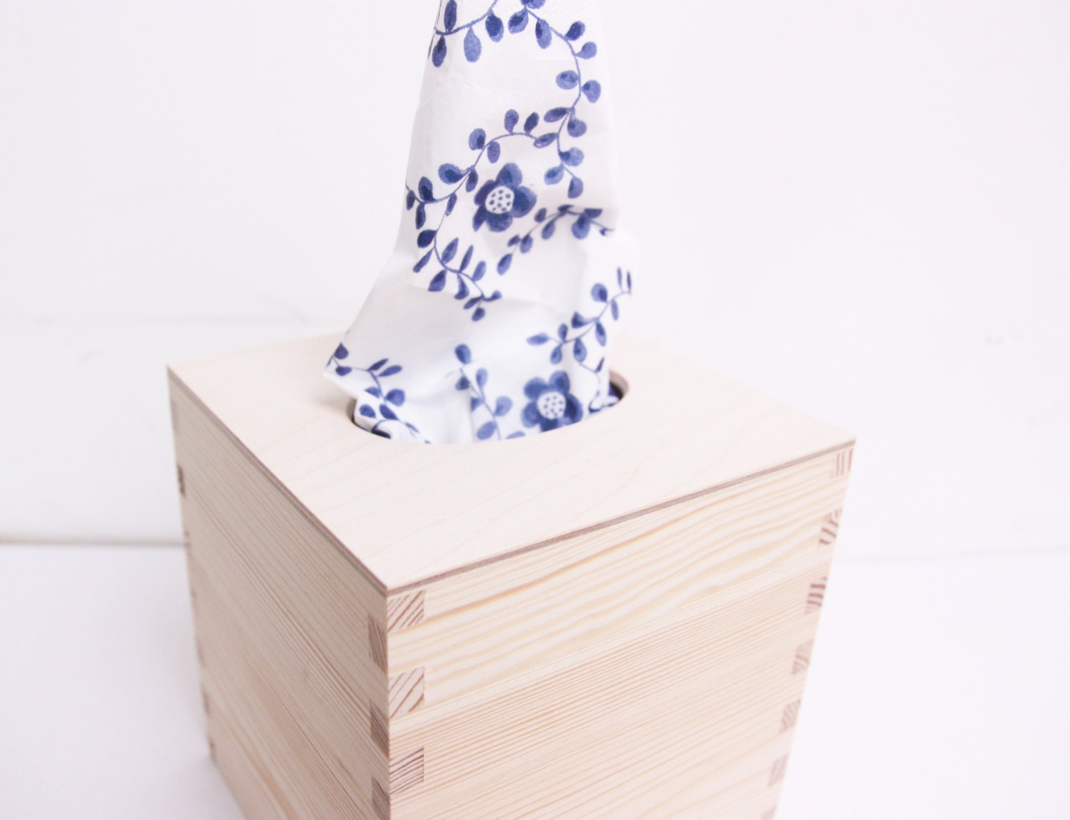 Wooden Tissue Box Unfinished Unpainted Plain Wood Box - Etsy