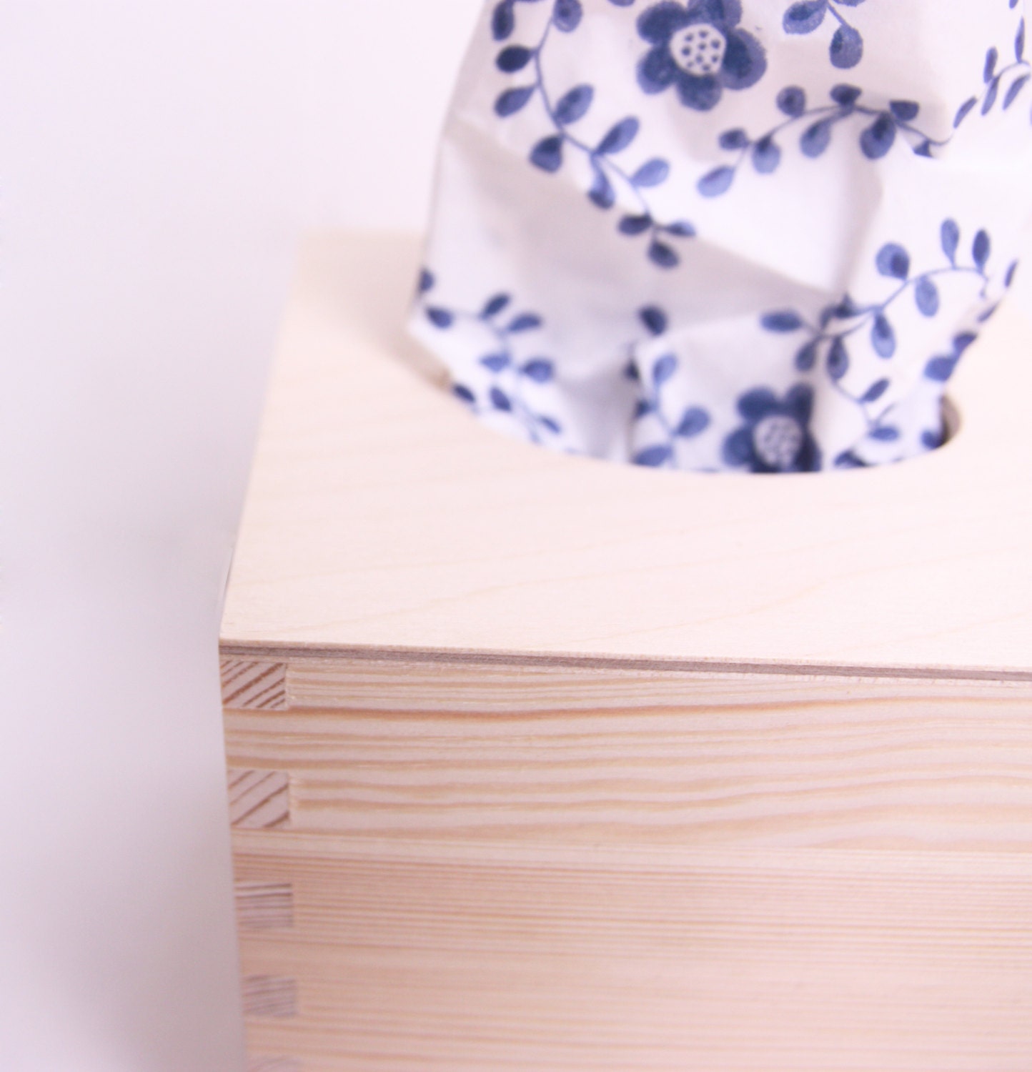 Wooden Tissue Box Unfinished Unpainted Plain Wood Box - Etsy