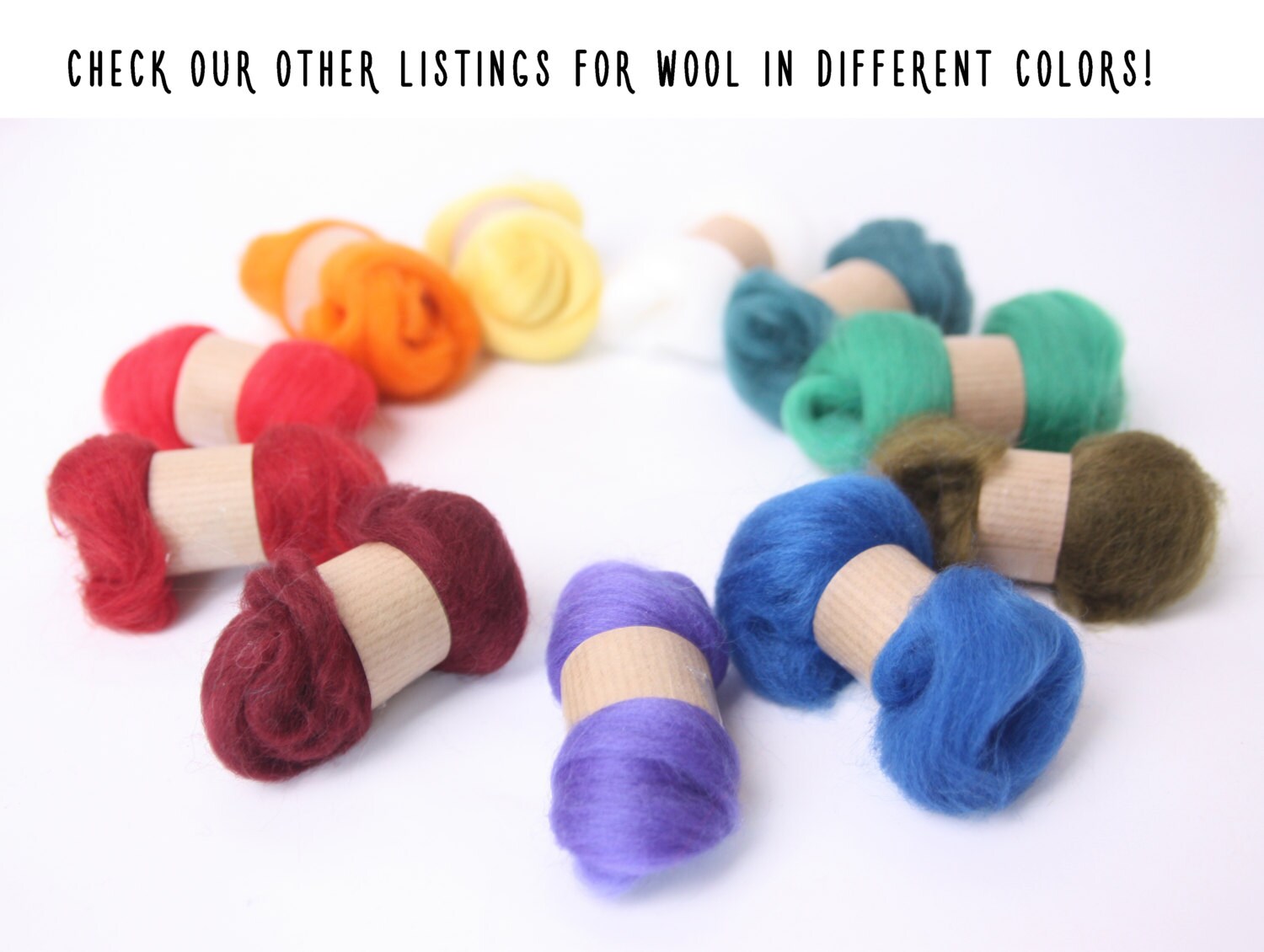 Natural Wool Undyed Carded Combed Sheep Wool for Wet Needle - Etsy