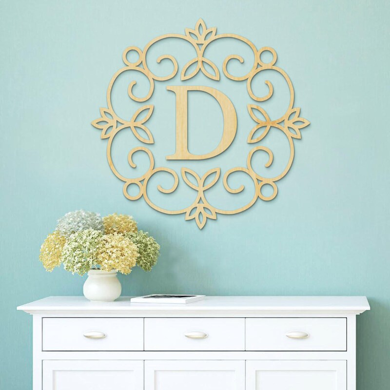Initial Wall Decor - Etsy