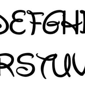 Disney Mickey Mouse Monogram Initials - Wooden Letters - Personalized ...