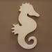 Seahorse Wood Cutout Seahorse Shape Nautical Nursery Wood Shape Wood ...