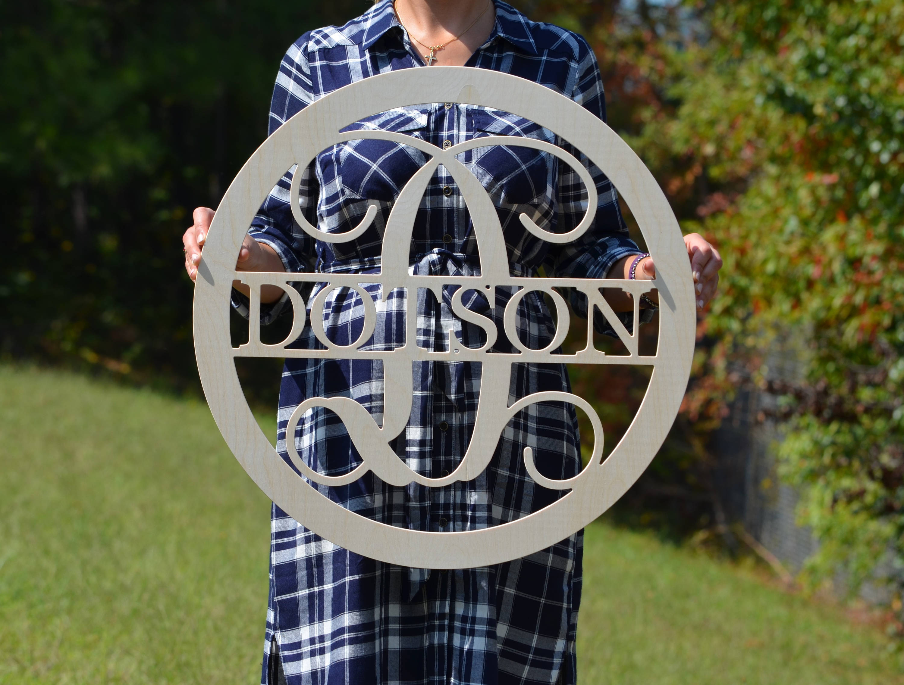 Split Monogram Personalized Monogram Last Name Initial | Etsy