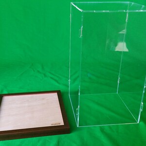 11 X 11 X 15 Inch Acrylic Display Case for Brooch Bouquet Cabinet ...