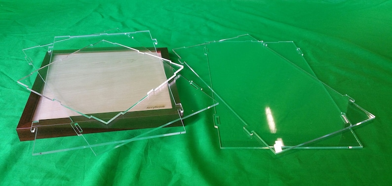 11 X 11 X 15 Inch Acrylic Display Case for Brooch Bouquet Cabinet ...