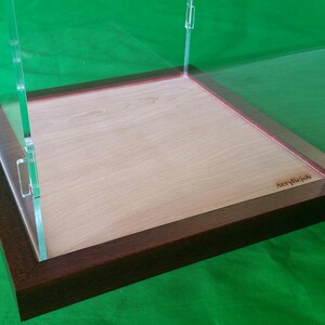 11 X 11 X 15 Inch Acrylic Display Case for Brooch Bouquet Cabinet ...