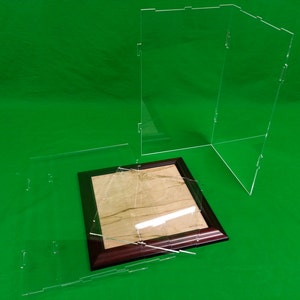 47 X 15 X 38 Inch Acrylic Table Top Display Case LED Lights for Tall ...