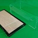 25"l X 16"w X 10"h Table Top Acrylic Display Case Black Frame Organizer ...