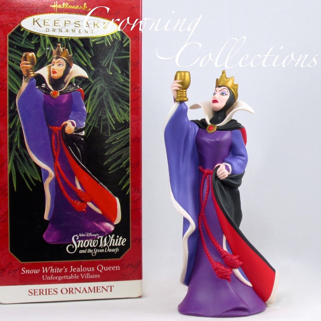 Disney Hallmark Jealous Queen Ornament Keepsake Christmas Snow White ...