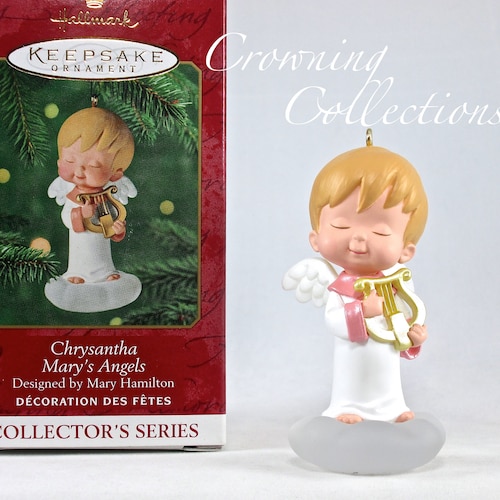 Vintage Mary's Angels Buttercup Hallmark Ornament Yellow - Etsy