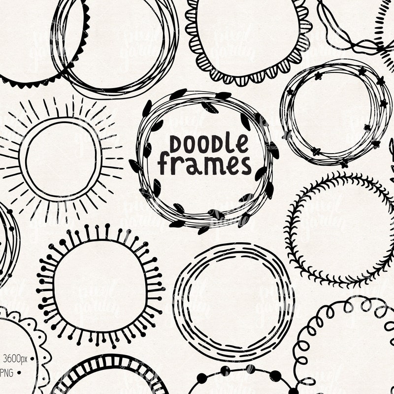 Doodle Frames - Etsy