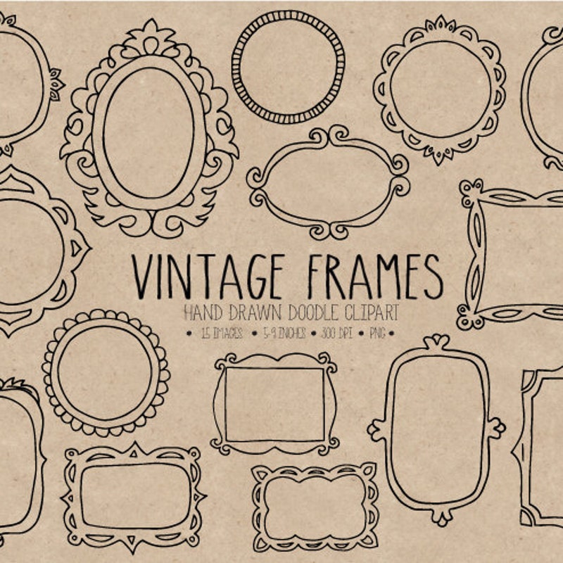 Whimsical Frames - Etsy
