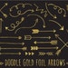 Gold Arrows Clip Art. Hand Drawn Gold Foil Arrows Clipart. Gold Glitter ...