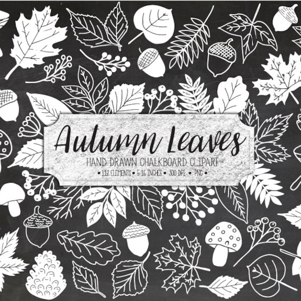 Autumn Chalkboard - Etsy