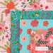 Pink & Blue Floral Digital Paper. Peony Rose Blossom Teal - Etsy