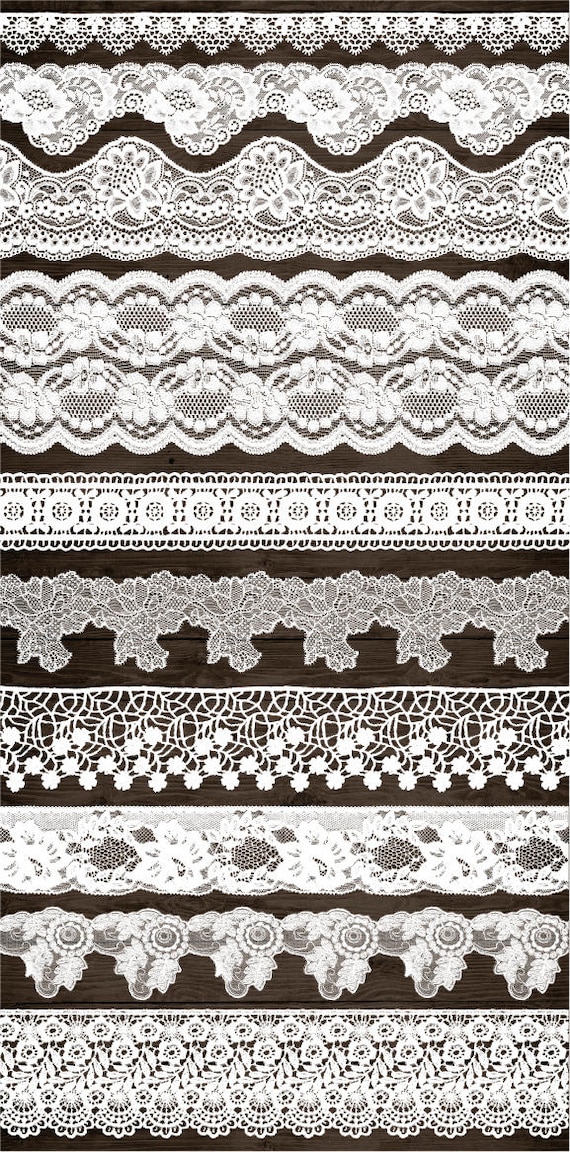 White Lace Border Clip Art Free