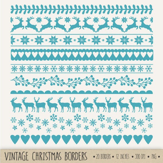 Blue Ribbon Border Clip Art