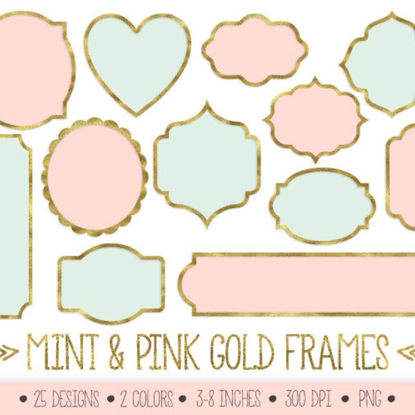 Glitter Frames - Etsy