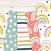 Rainbows Digital Paper. Hand Drawn Nursery Art. Boho Rainbow ...