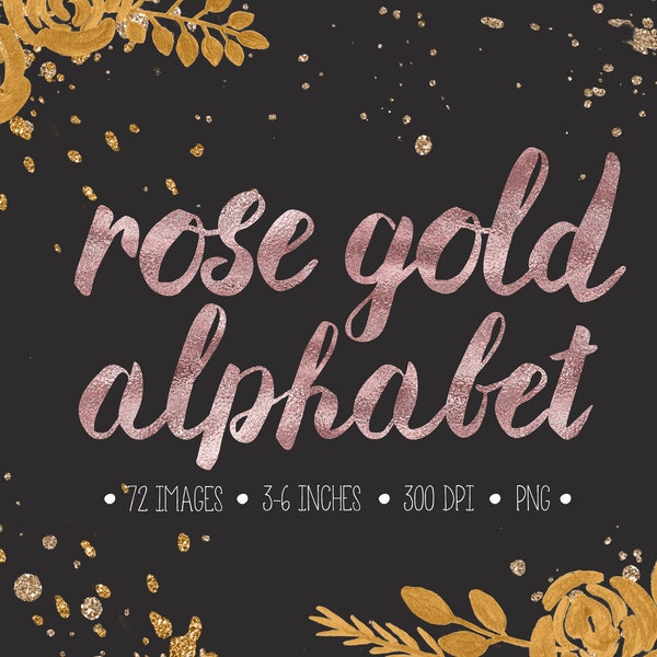 Metallic Gold Script Font - Etsy