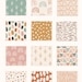 Boho Seamless Digital Paper. Boho Rainbow Scrapbook Paper. Polka Dot ...