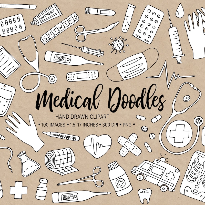 Hospital Doodles - Etsy