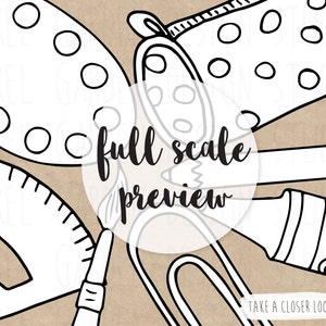 Back to School Clipart. Hand Drawn Digital School, Teacher, Student ...